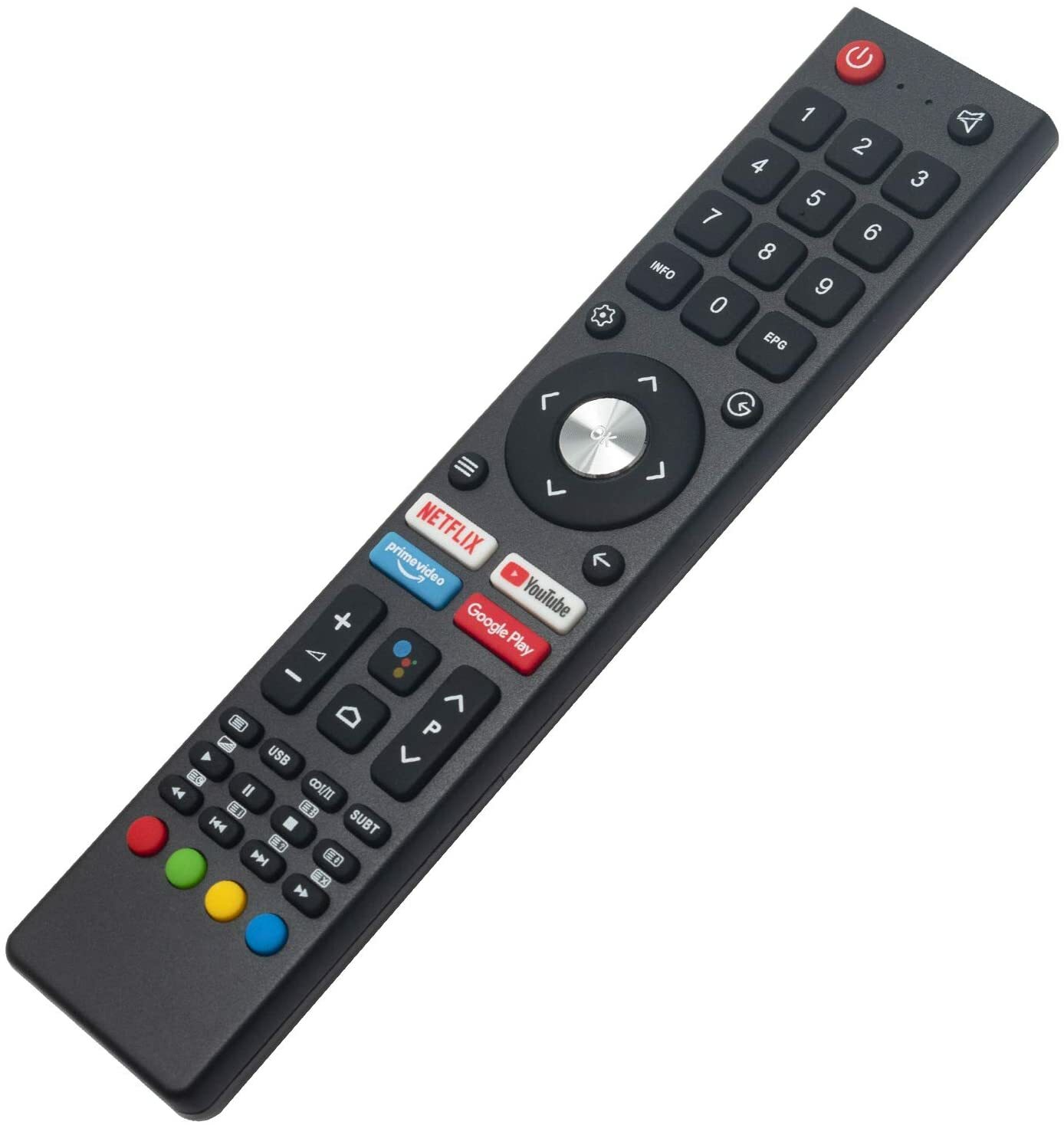 For Kogan TV Replacement Remote Control RCKGNTVT006, T006, YDX137-G36 ...