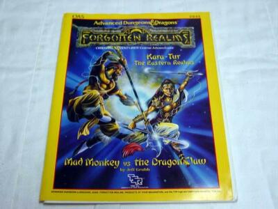 TSR : Advanced Dungeons & Dragons: Kara-Tur - FORGOTTEN REALMS - #9242 ...