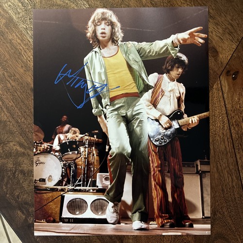 Mick Jagger Signed Autographed 8x10 Photo with COA The Rolling Stones ...