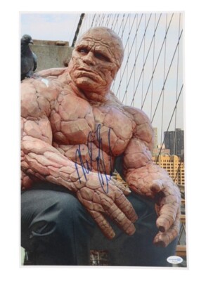MICHAEL CHIKLIS Signed Fantastic Four (The Thing) 11x17 Photo (ACOA) | eBay