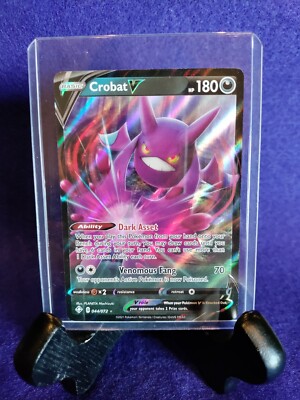 Pokémon TCG Crobat V Shining Fates 044/072 Holo Ultra Rare | eBay