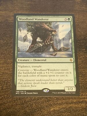 Woodland Wanderer 198/274 Battle for Zendikar MTG Magic The Gathering ...