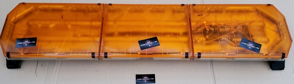 Code3 21TR AMBER LightBar w/ Takedowns & Alleys 52INCH Newest Leds ...