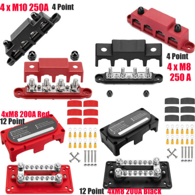 Auto & Marine Stud Power Distribution Busbar Bus Bar Earthing Block ...