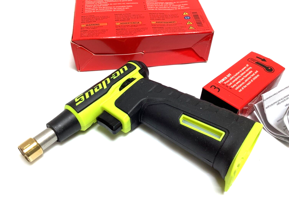 New Snap-on Torch 300Y Torch300 Butane Gas Torch Yellow | eBay