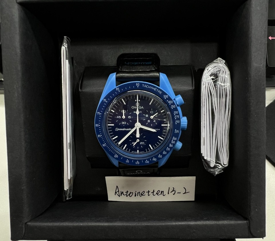 Mission To Neptune - Bioceramic Speedmaster Moom | eBay