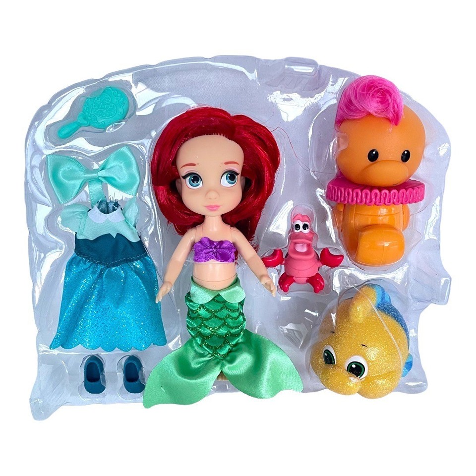 Disney Store Animators Collection Little Mermaid Ariel Mini Doll ...