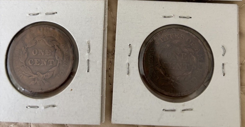 Lot Of 10 Large One Cent Coins ~ 1801-1854 | eBay