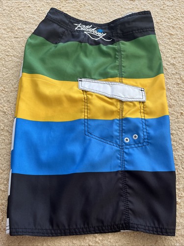 BILLABONG ANDY IRONS RISING SUN 36” GREEN WHITE BLACK YELLOW & BLUE ...