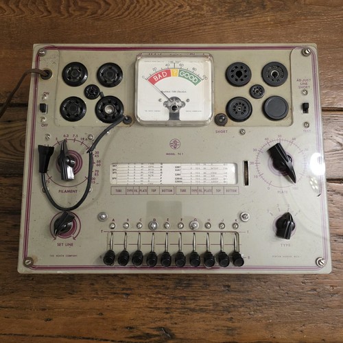 Vintage Heathkit Tube Checker Model TC-1 Dynamic Tester For Parts Or ...