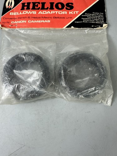 Helios Bellows Adapter Kit, Converts Zenit/ Helios Bellows To Fit Canon ...