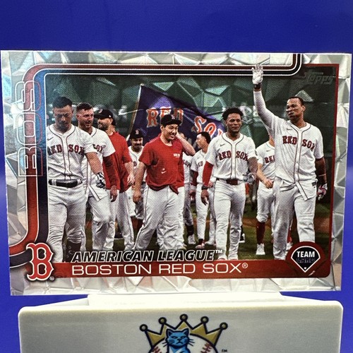 2025 Topps Series 1 #264 - Boston Red Sox Team Card - DIAMANTE FOIL | eBay