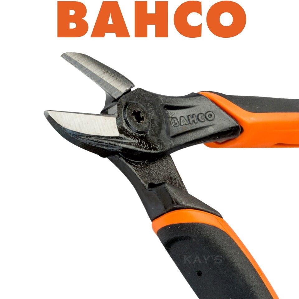Bahco ERGO Heavy Duty Wire Cable Side Cutter Cutting Pliers Snips 2101G ...