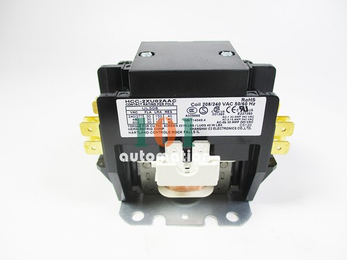 1PCS 208V-240V 30A HCC-2XU02AAC Two-Pole Ice Machine AC Contactor for ...