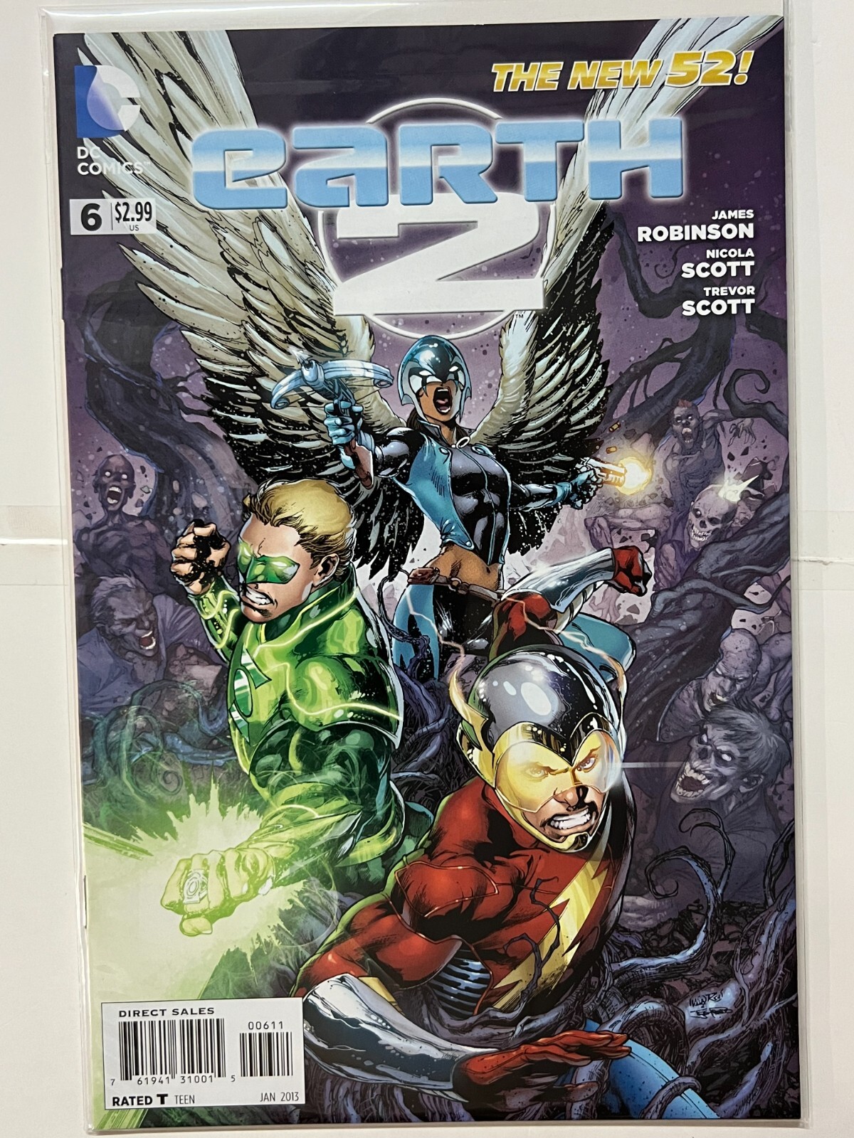 Earth 2 #6 DC Comics 2013 | Combined Shipping B&B | Combined Shipping B ...