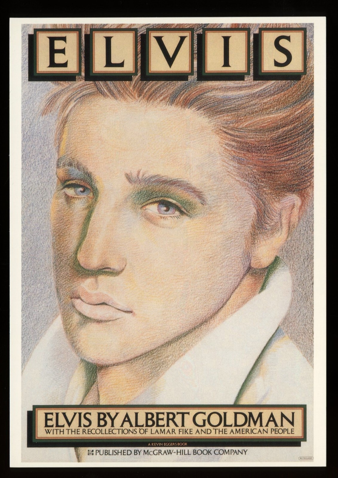 Elvis Popular Rock Music Poster Art Postcard | eBay
