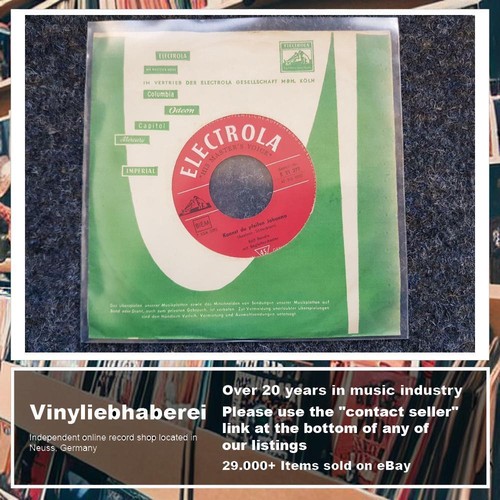 7" Single Vinyl Ralf Bendix - Kannst du pfeifen, Johanna | eBay