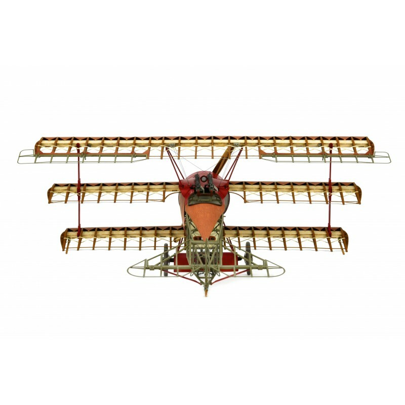 Artesania Latina Fokker Dr.I Red Baron 1:16 Metal & Wood Model Plane ...