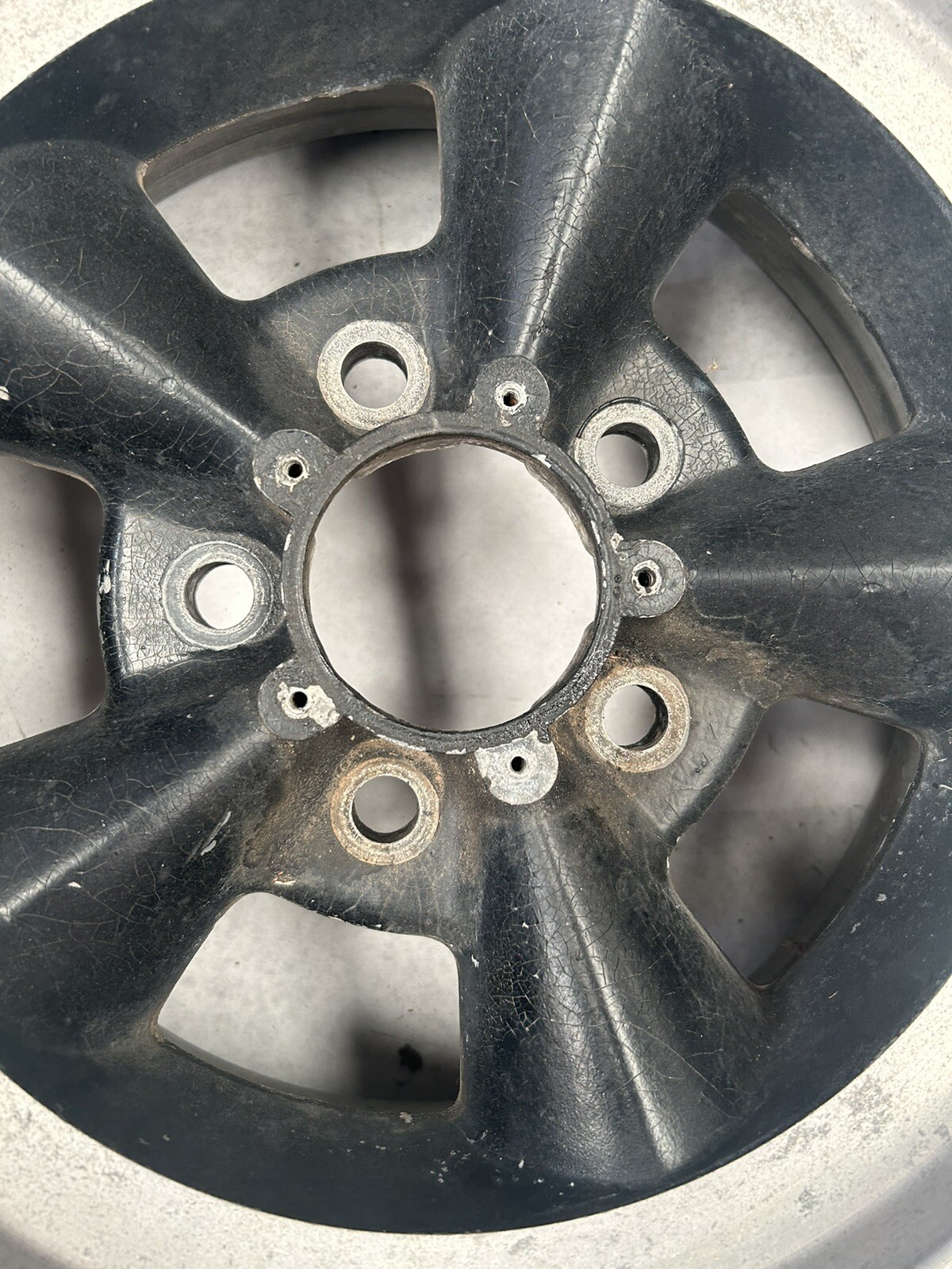 Torque Thrust Style 5 Spoke Mag Wheels Rims 14x6 Pair Chevy GM J18771 ...