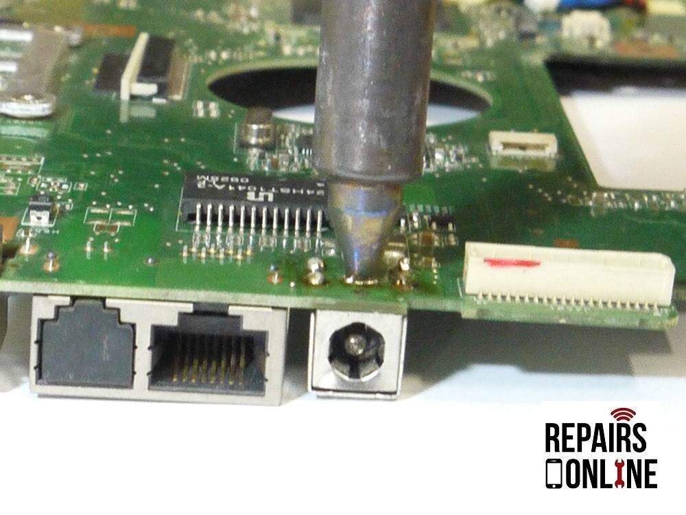 Laptop Faulty DC Jack Charging Port Socket Connector Replacement Repair ...
