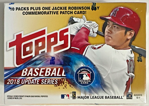 2018 Topps Update Series MLB Baseball Blaster Box New Factory Sealed B ...