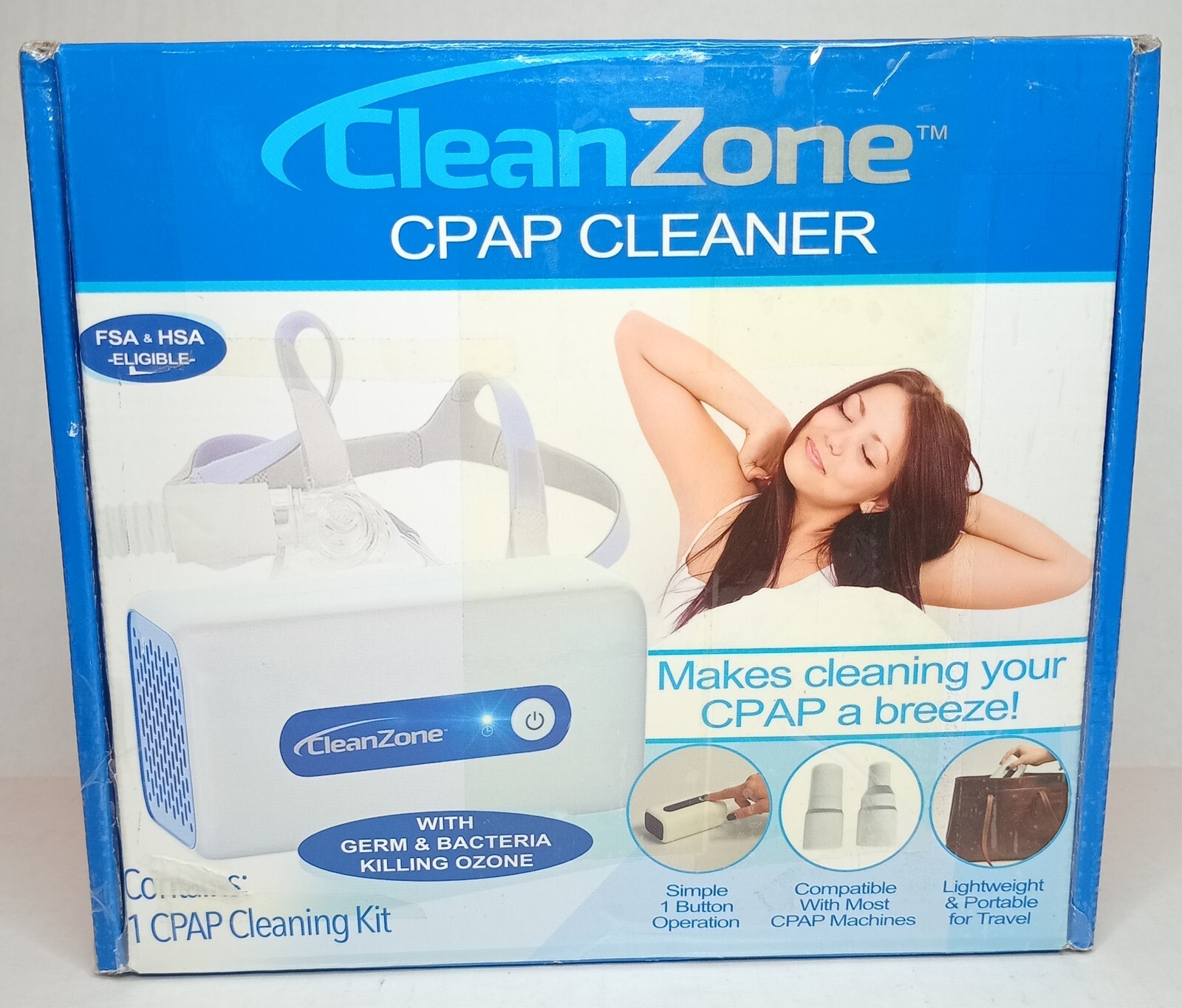 Clean Zone CPAP Cleaner and Sanitizer - New In OPEN Box | eBay