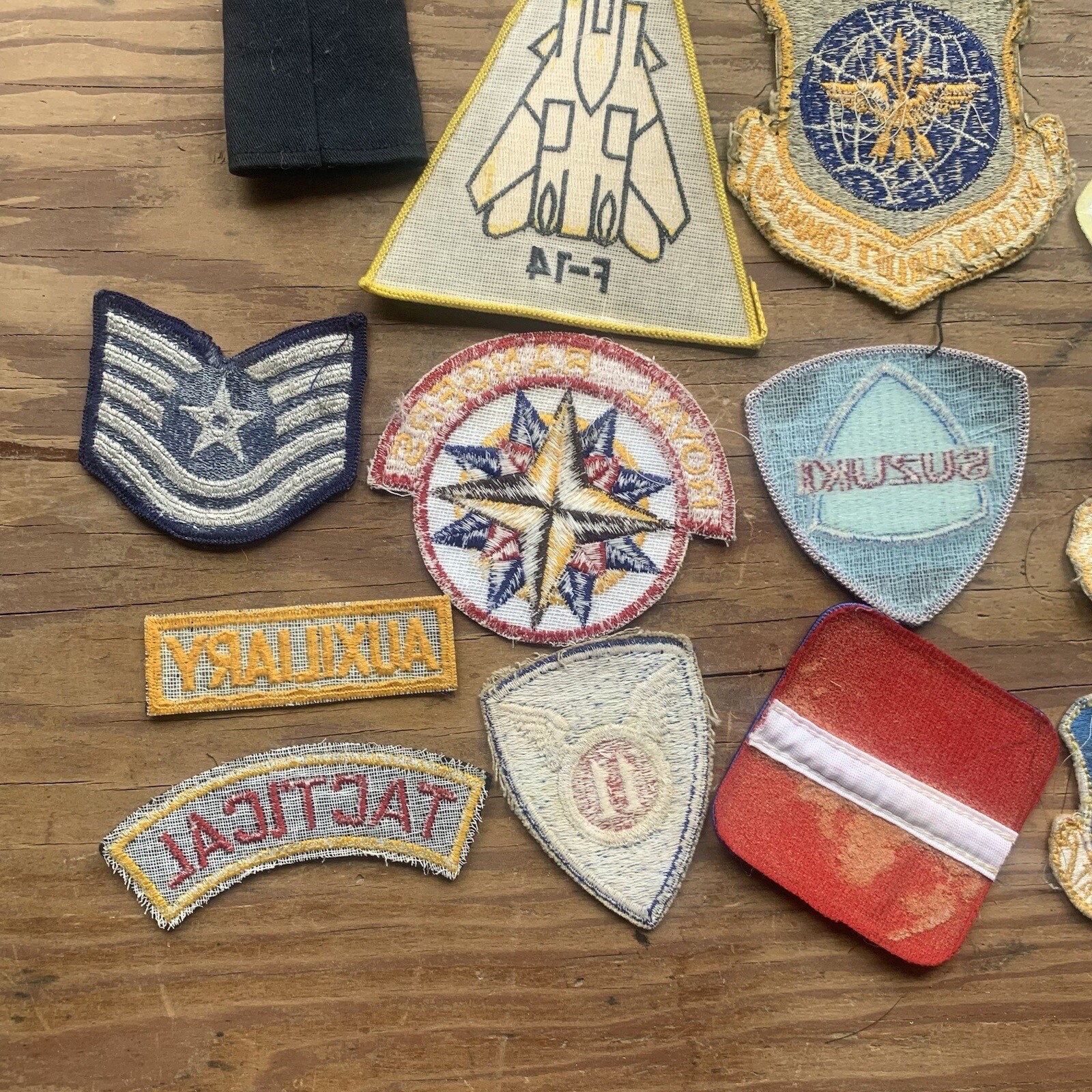 Vintage Military Patches Insignia Service Security Lot Of 20 Sewing ...