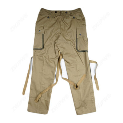 WW2 US ARMY M42 Pants Khaki Trousers Solider Paratrooper Overall Pant ...