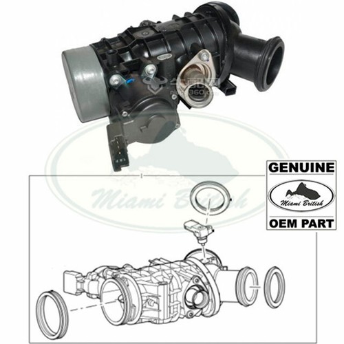 LAND ROVER THROTTLE BODY & MOTOR LR3 LR4 RR SPORT DIESEL 2.7L V6 ...