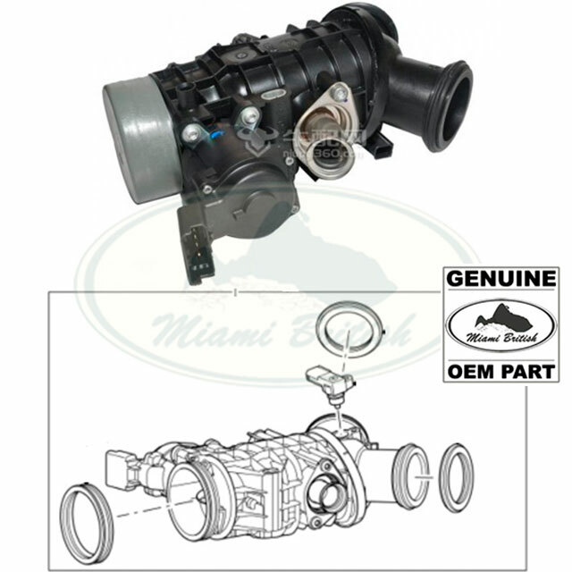 Land Rover Lr3 Lr4 Range Sport Diesel 2.7l V6 Throttle Body & Motor ...