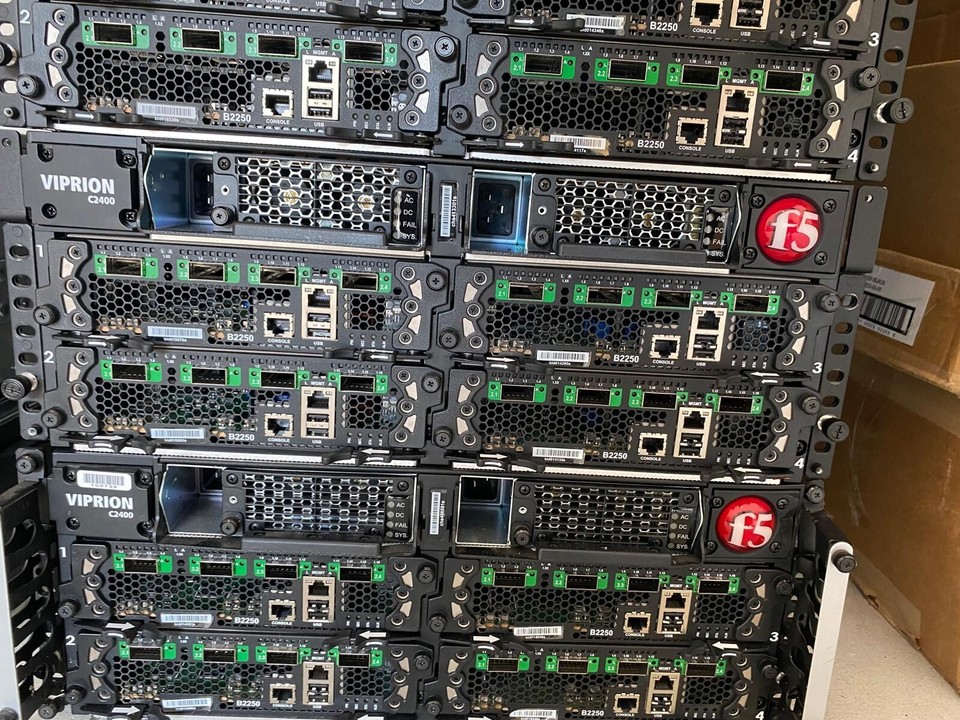 F5 Networks Viprion 2400 with 4 x F5-VPR-LTM-2250 Cards | eBay