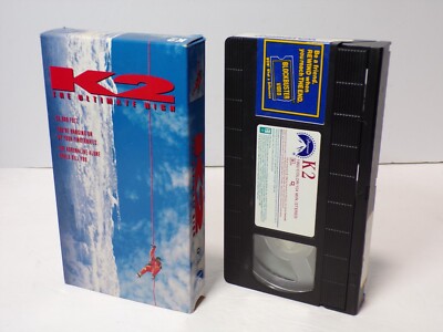 K2 The Ultimate High 1992 VHS Michael Biehn Matt Craven Raymond Barry ...