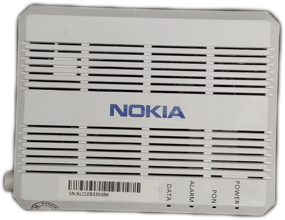 Nokia G-010G-A GPON ONT Optical Network Terminal Ethernet Adapter | eBay