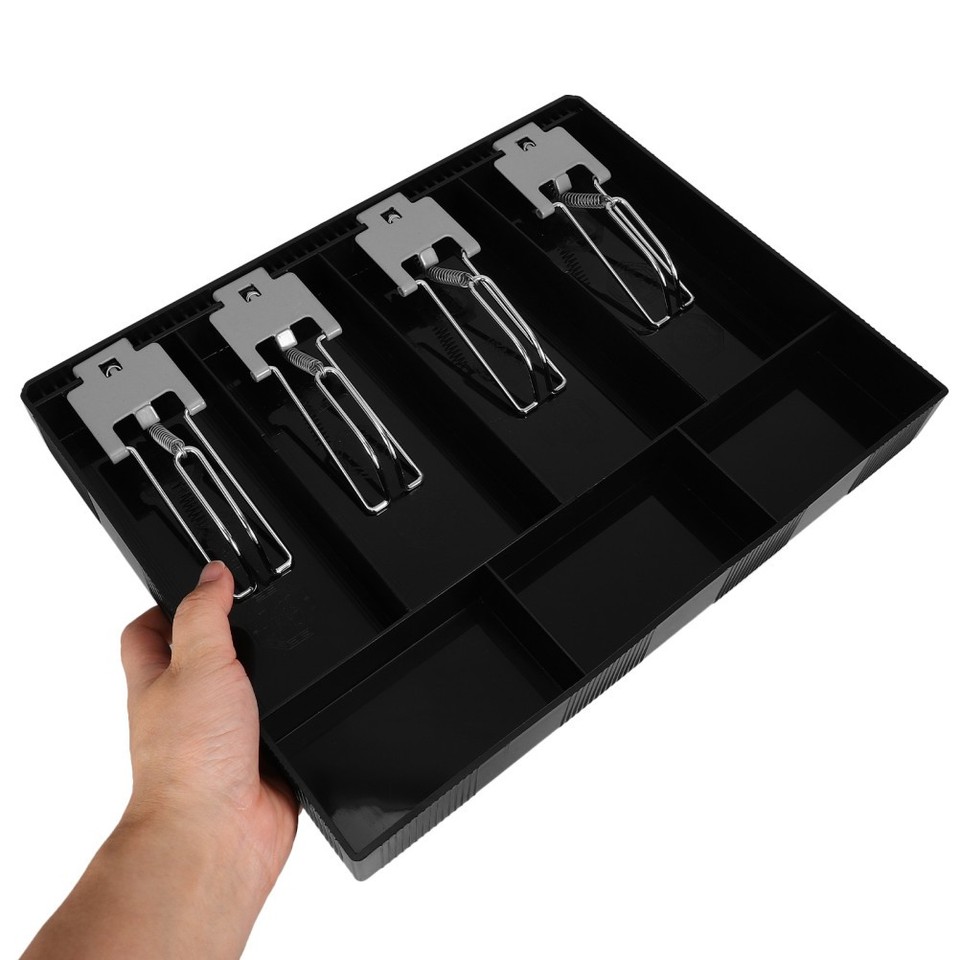 Cash Drawer for Small Businesses Cashier Storage Box Money Organiser ...