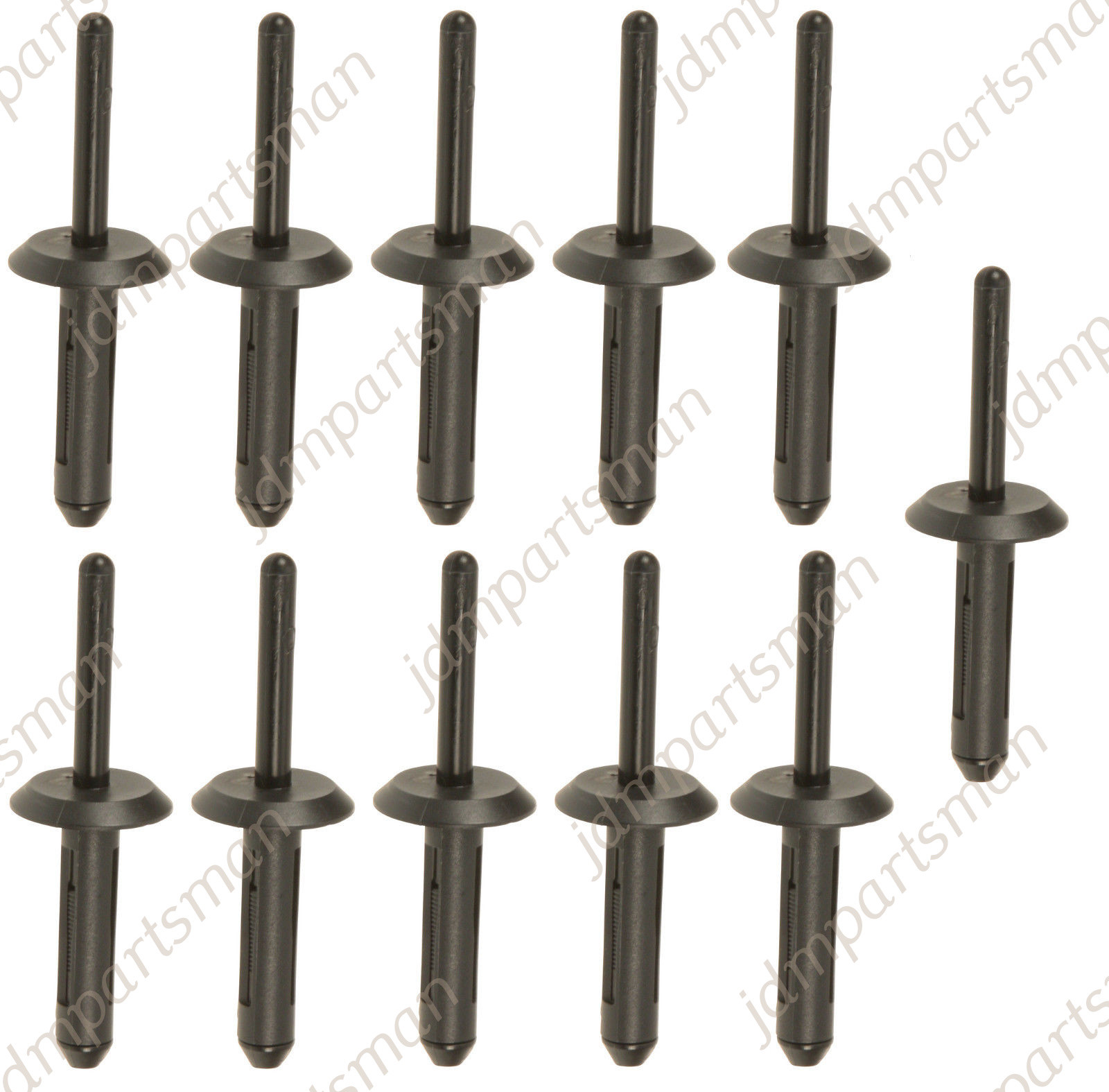 BMW E70 X5 E71 X6 Set of 11 Blind Rivet For Wheel Arch Trim #07 14 2 ...