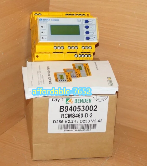 RCMS460-D-2 BENDER Monitor Brand New by DHL or Fedex Fast Shipping | eBay