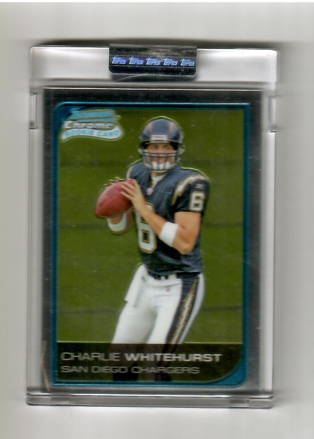 CHARLIE WHITEHURST 2006 BOWMAN CHROME ROOKIE UNCIRCULATED REFRACTOR #72 ...