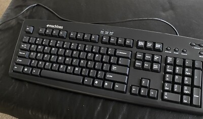 Emachines Black Wired Keyboard | eBay