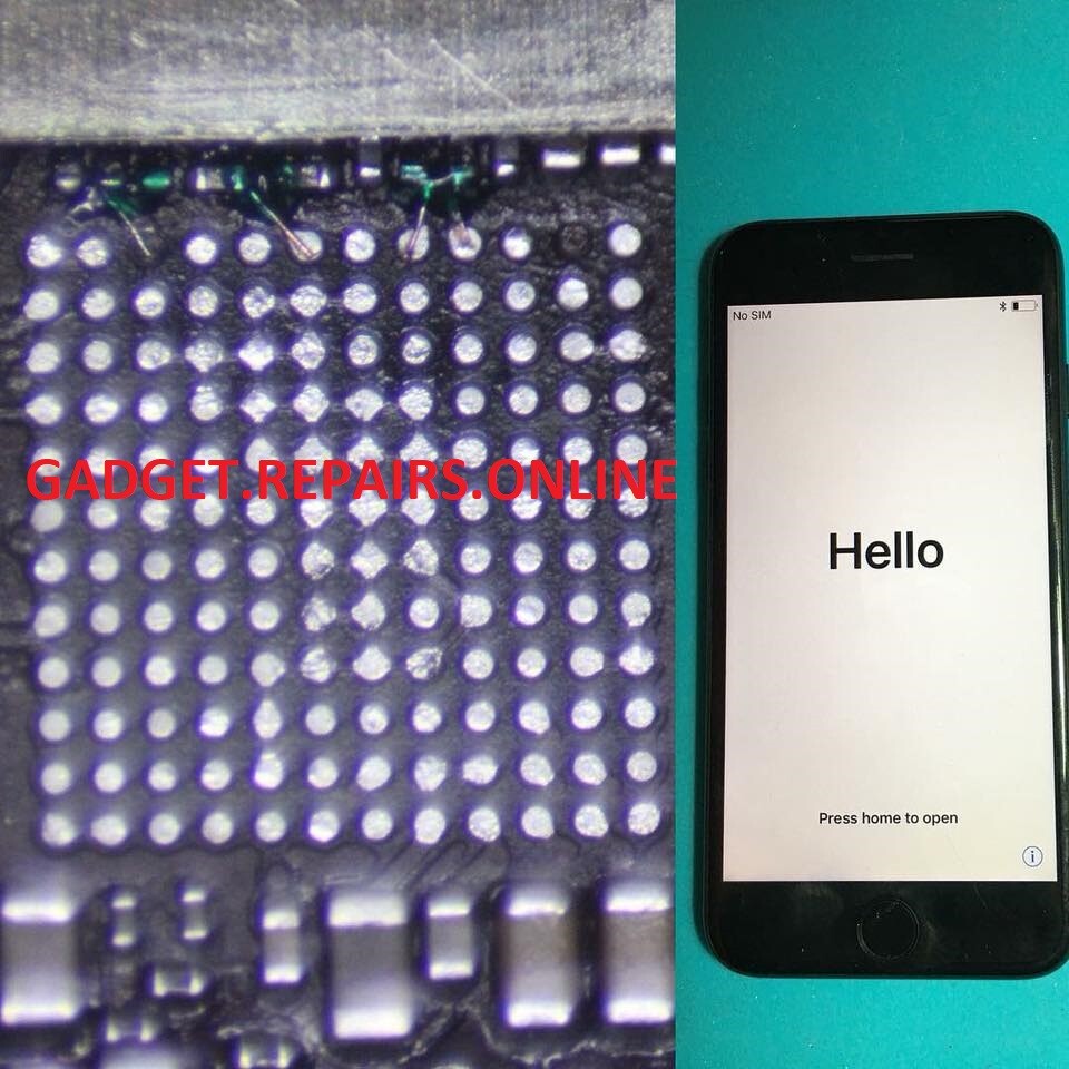 iPhone 7 7Plus Audio IC Sound Repair Service boot loop freezing (with ...