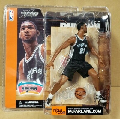 TIM DUNCAN ACTION FIGURE NBA SAN ANTONIO SPURS 2002 (UNOPENED ...
