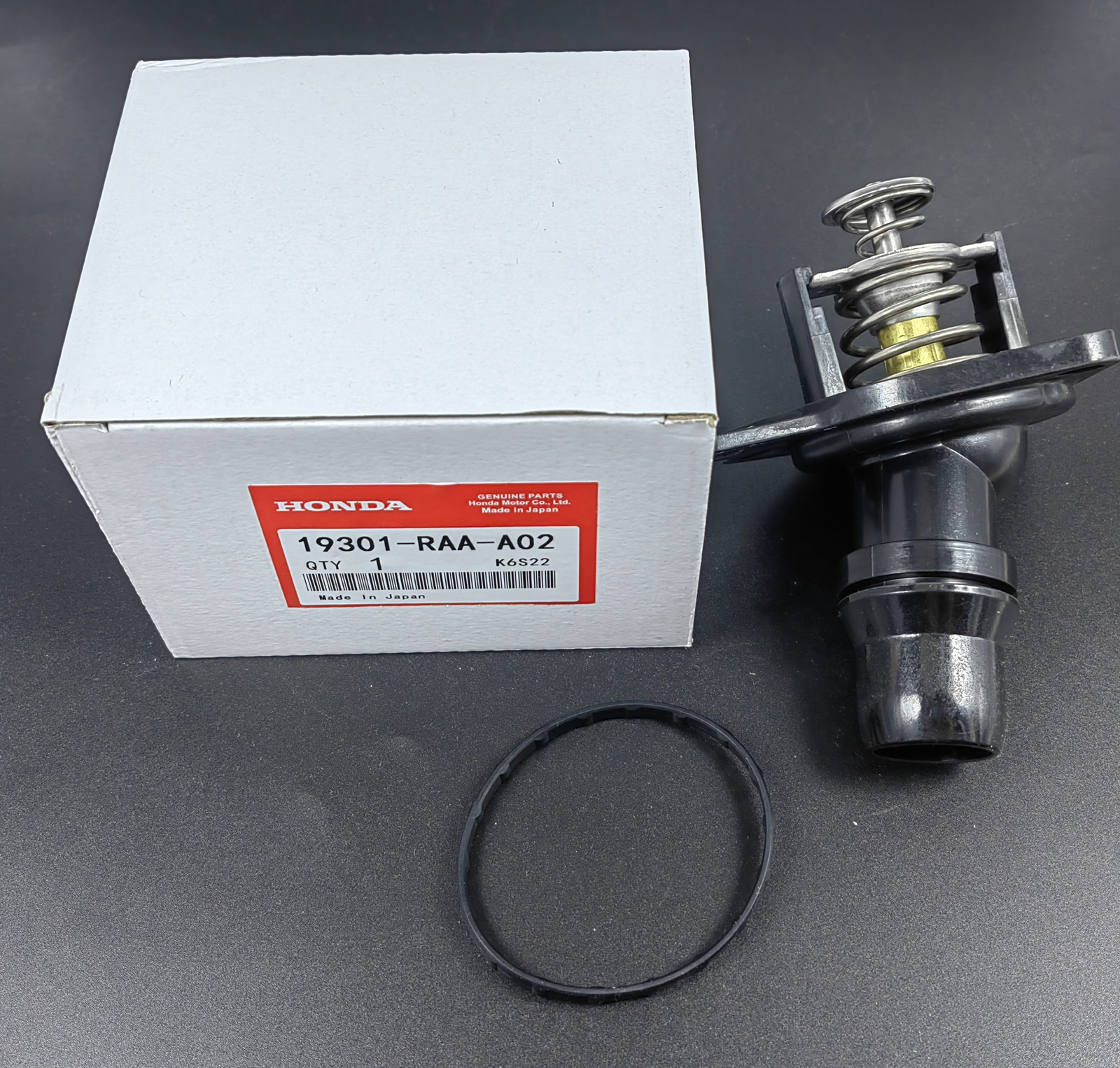 OEM Coolant Thermostat W/ Gasket 19301-RAA-A02 Fit for Honda Accord ...