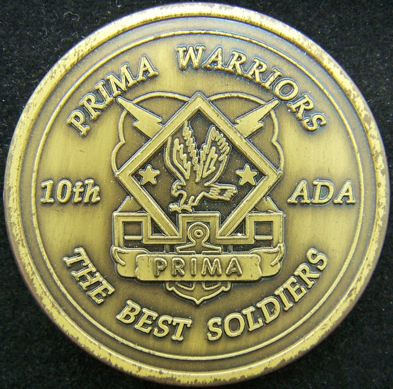 10th Air Defense Artillery ADA Commander Challenge Coin | eBay