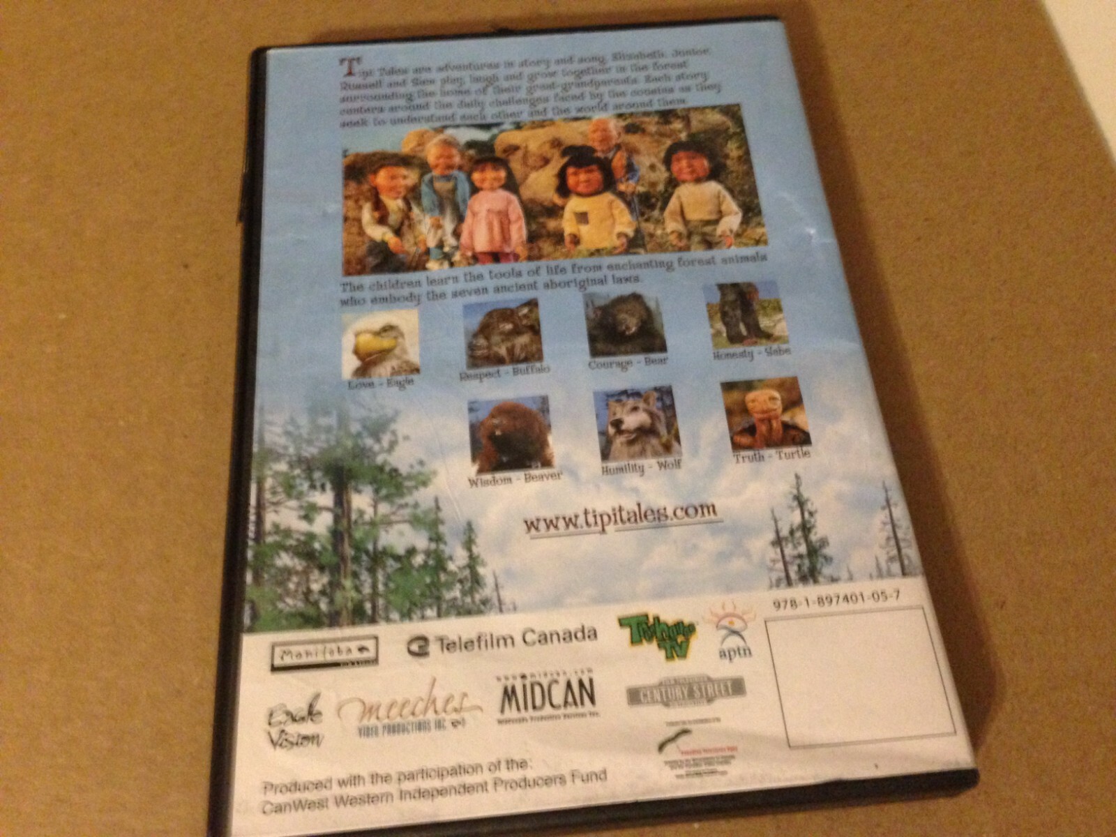 Tipi Tales Season 3 Collection 1 DVD Fred Penner Music! Aboriginal Kids ...