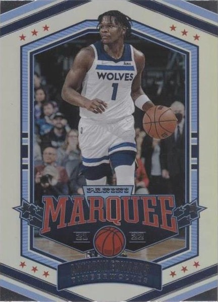 2021-22 Panini Chronicles - Marquee #355 Anthony Edwards for sale ...