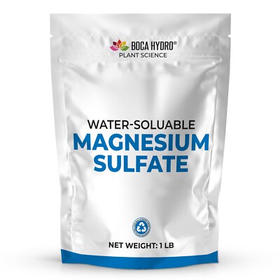 Boca Hydro Magnesium Sulfate Water Soluble Nutrient For All Plants | eBay