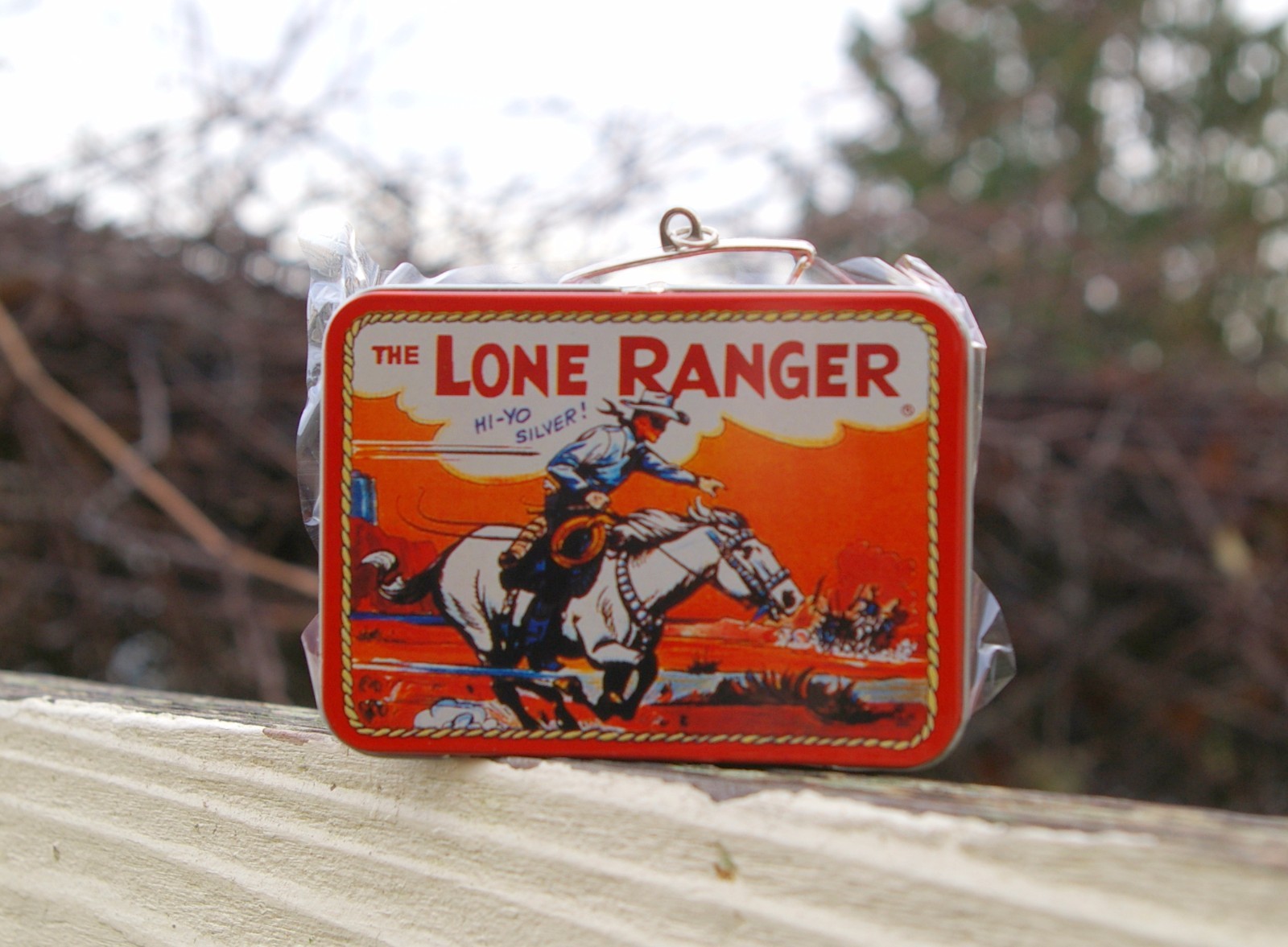 1997 The Lone Ranger Lunch Box Hallmark Keepsake Christmas Ornament ...