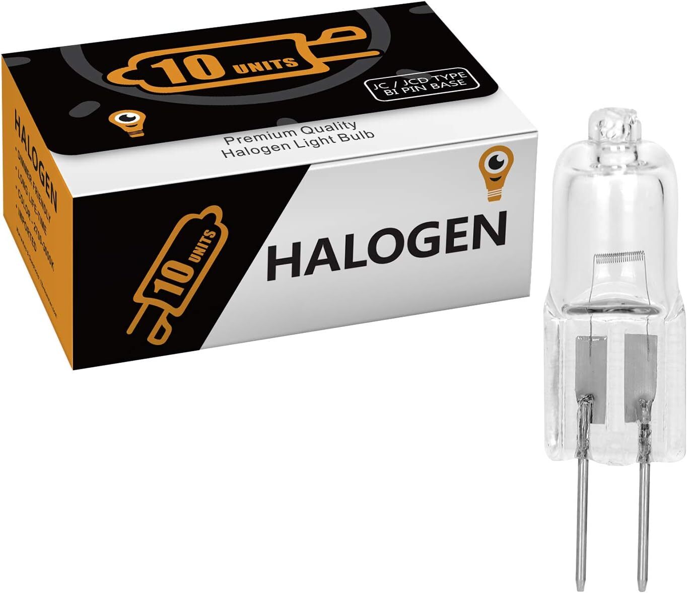 10 Pack CRYSTAL CLEAR LENSE Watt AC DC 12V Capsule T3 Light Bulb ...