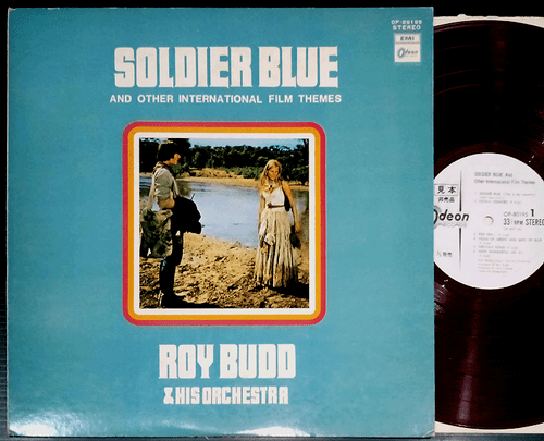 ROY BUDD Soldier Blue '70 japan Promo White Red-Wax LP movie soundtrack ...