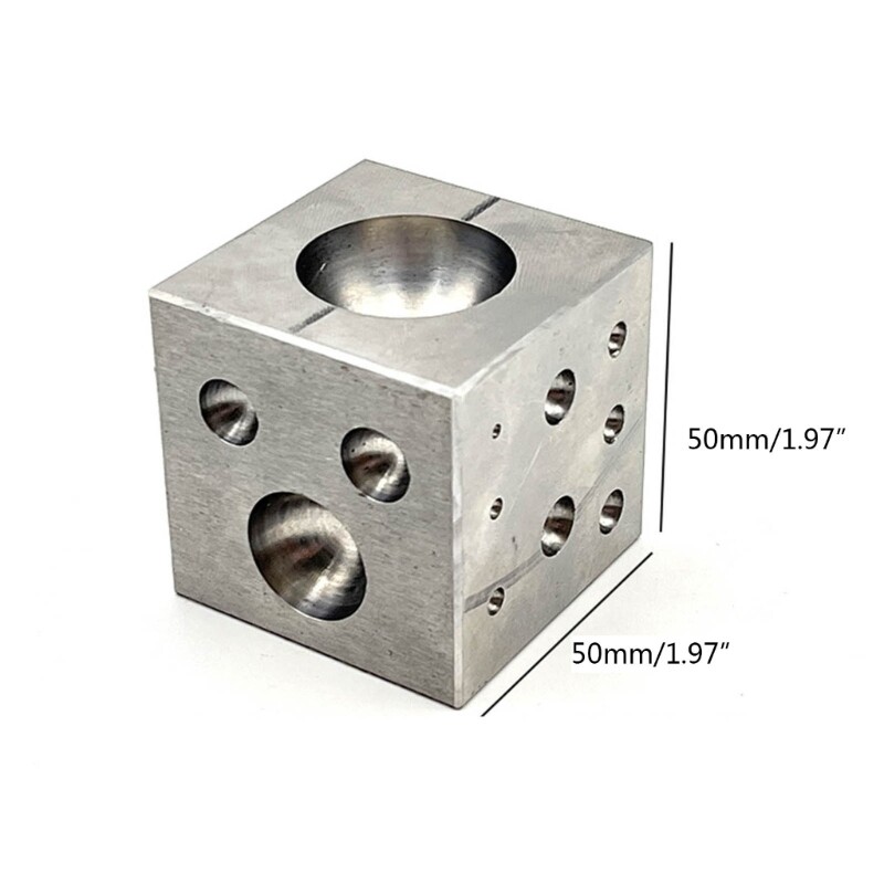 Dapping Doming Block Metalworking Tool Silver Jewelry Making Steel ...