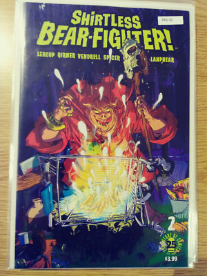 Shirtless Bear-Fighter #2 Variant High Grade Image Comic Book 2017 PA5 ...